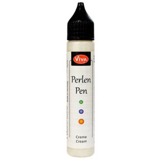 Perlen pen - perełki w płynie - cream - Inspirello
